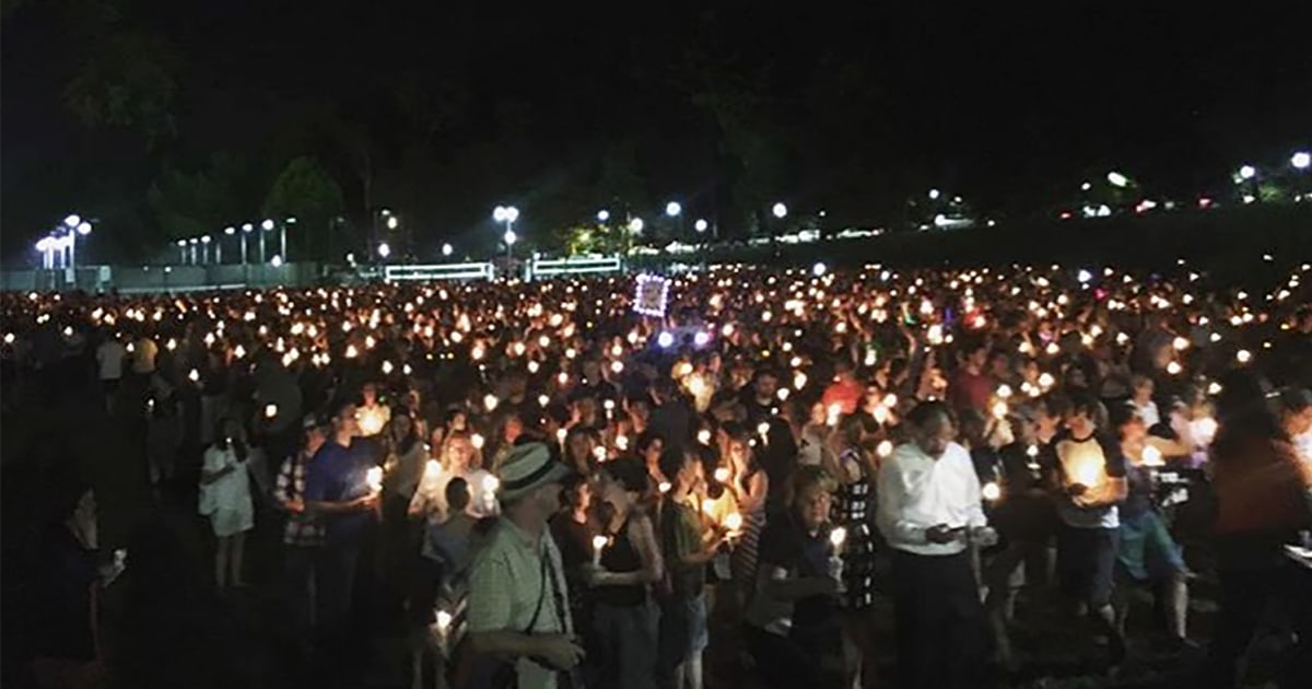 Hundreds March Through University of Virginia to Protest Hate Groups