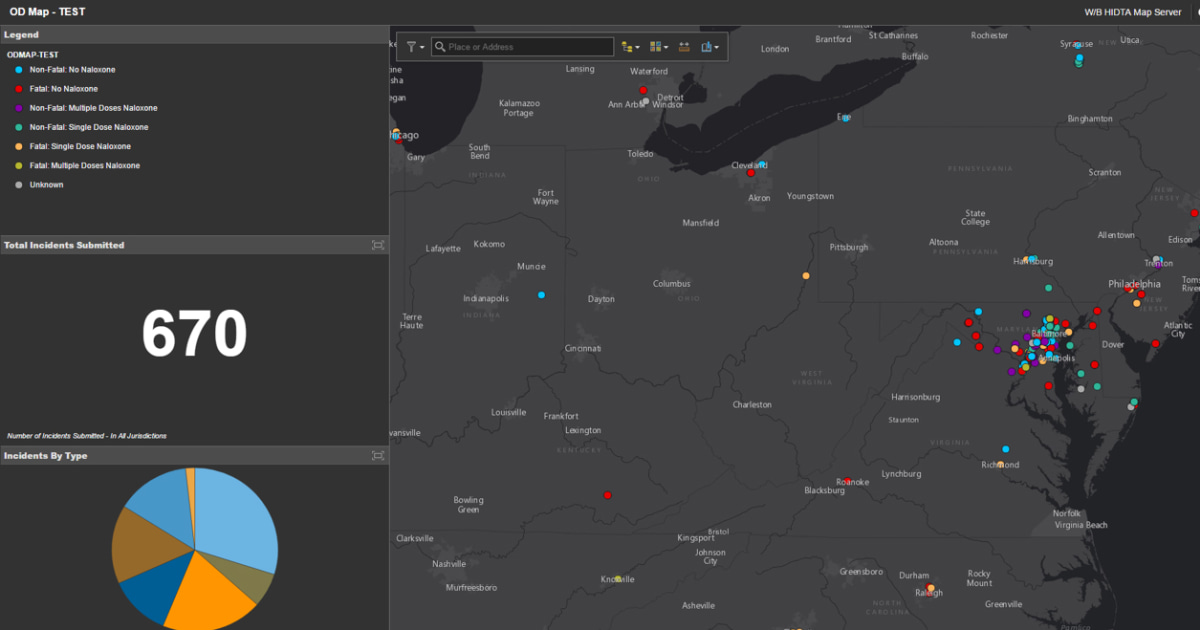 Digital War on Drugs: App Shows Opioid Overdoses Instantaneously