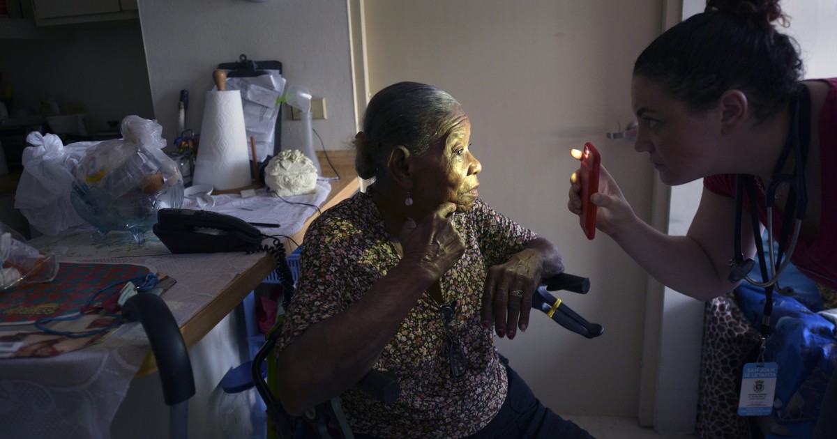 Relief Team in Puerto Rico Brings Aid and Comfort to Elderly