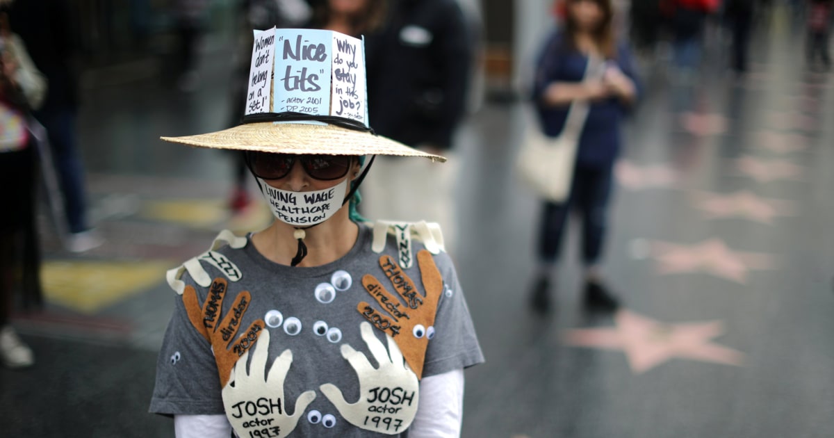 Hundreds March in Support of #MeToo Campaign