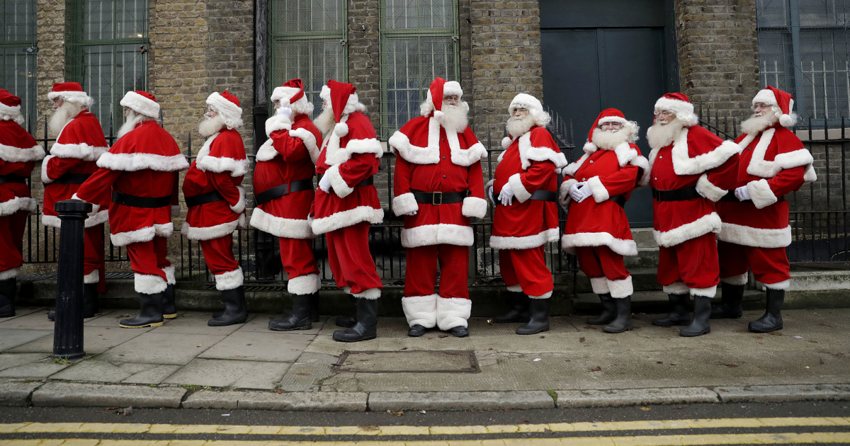 Santa students suit up to learn old Saint Nick's tricks