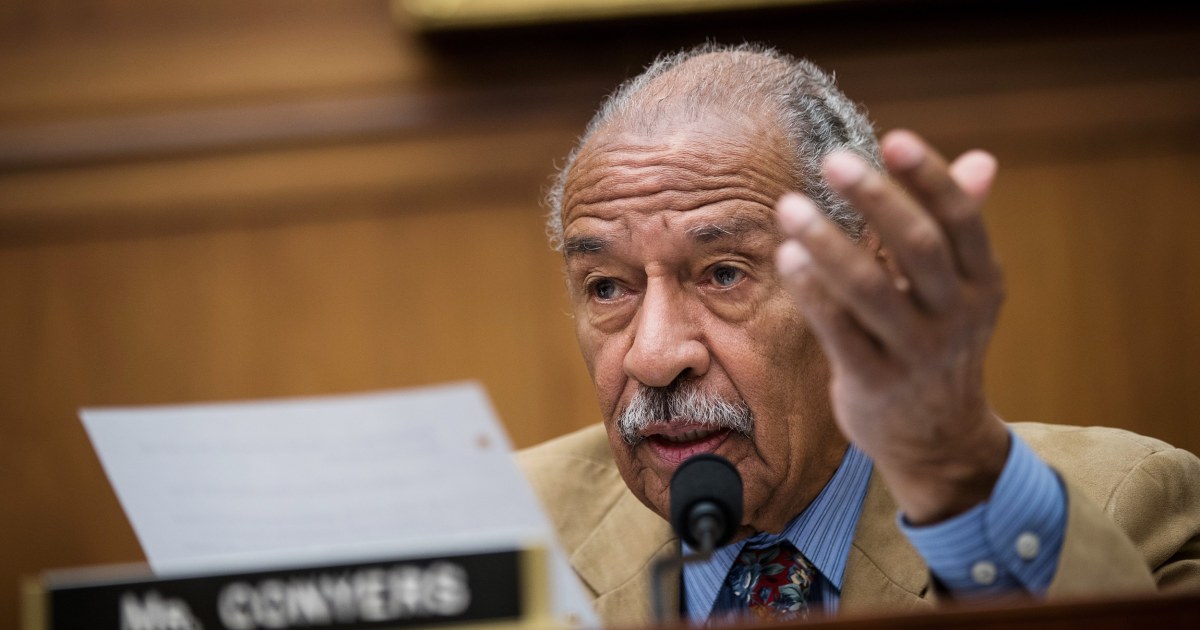 Conyers admits financial settlement with former staffer but denies ...