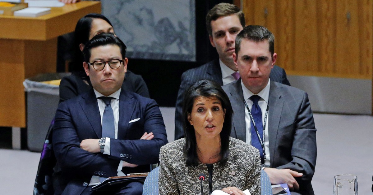 At UN, Ambassador Haley warns against war in which North Korean regime ...