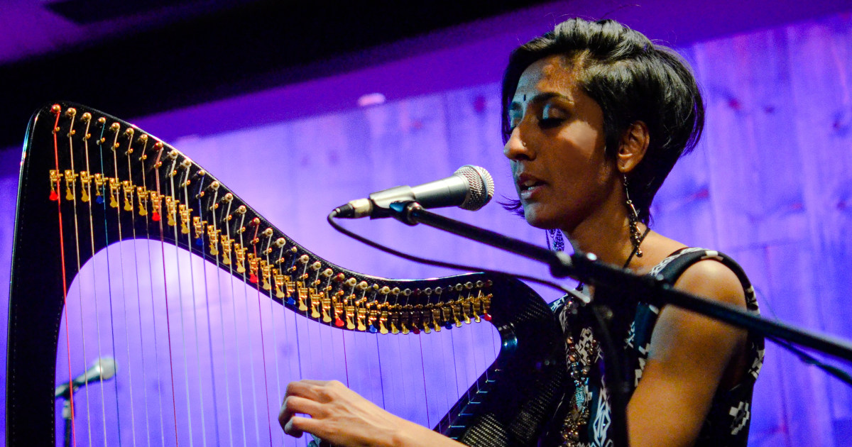 Meet the harpist using traditional Indian music and American jazz to ...