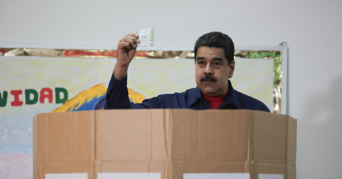 Maduro challenger, Henri Falcon, disrupts Venezuela's presidential vote