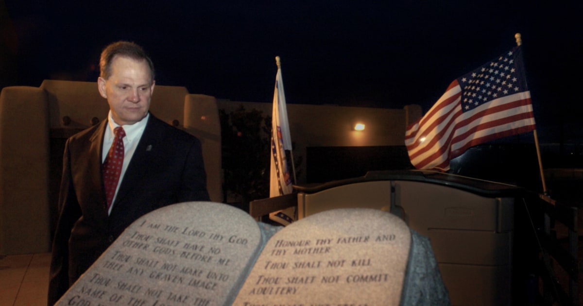 Roy Moore's Senate race is a referendum on Christian values in the age ...
