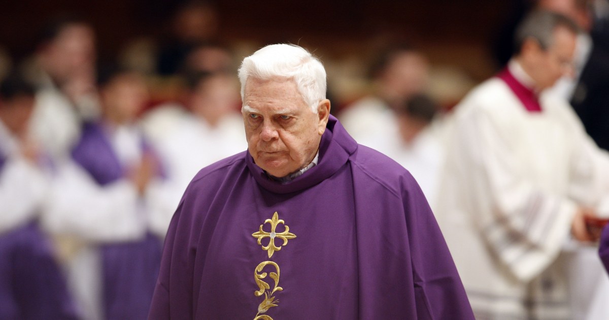 Bernard Law, ex-Boston archbishop disgraced by priest sex abuse scandal ...