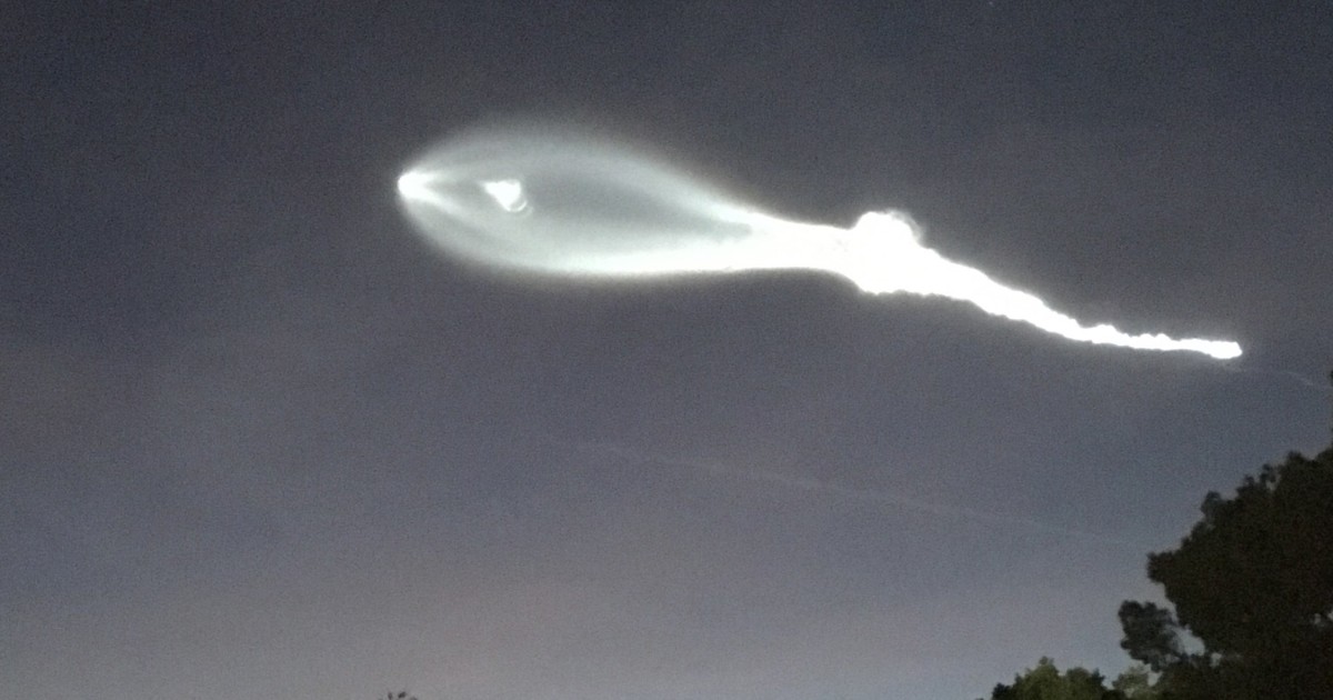 rocket launch night light