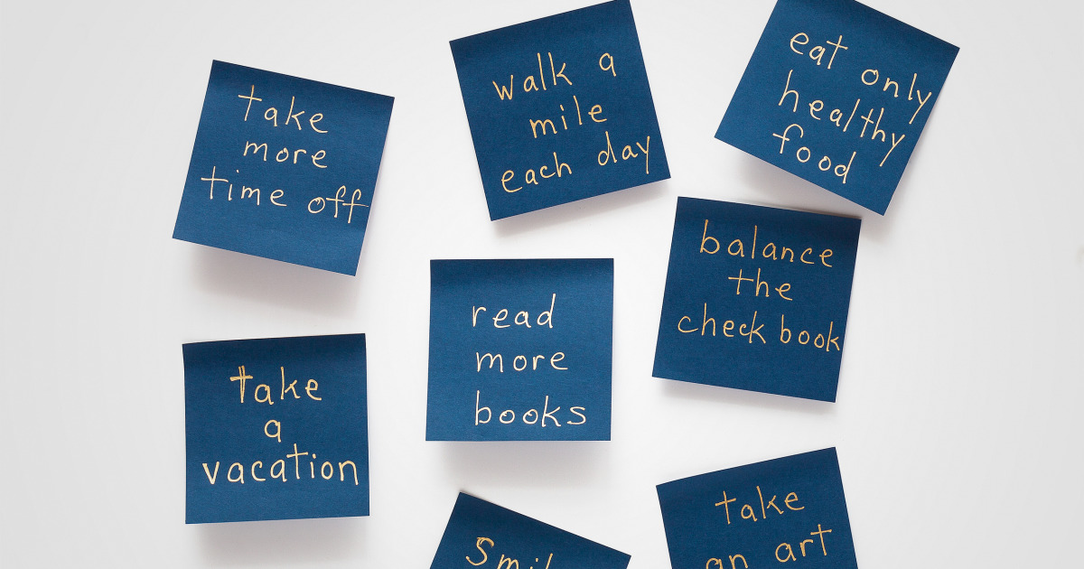 3 ways to make your resolutions stick