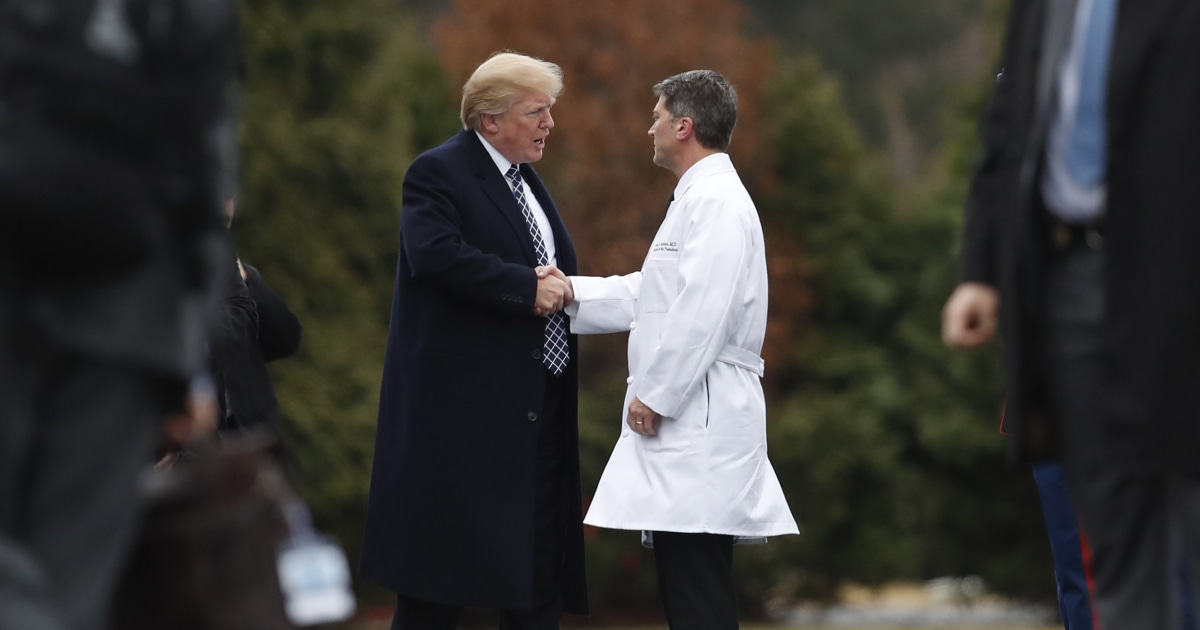 The difference between the president's annual physical exam and yours