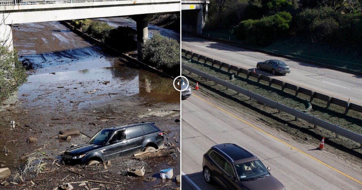 Montecito cleans up after deadly mudslides