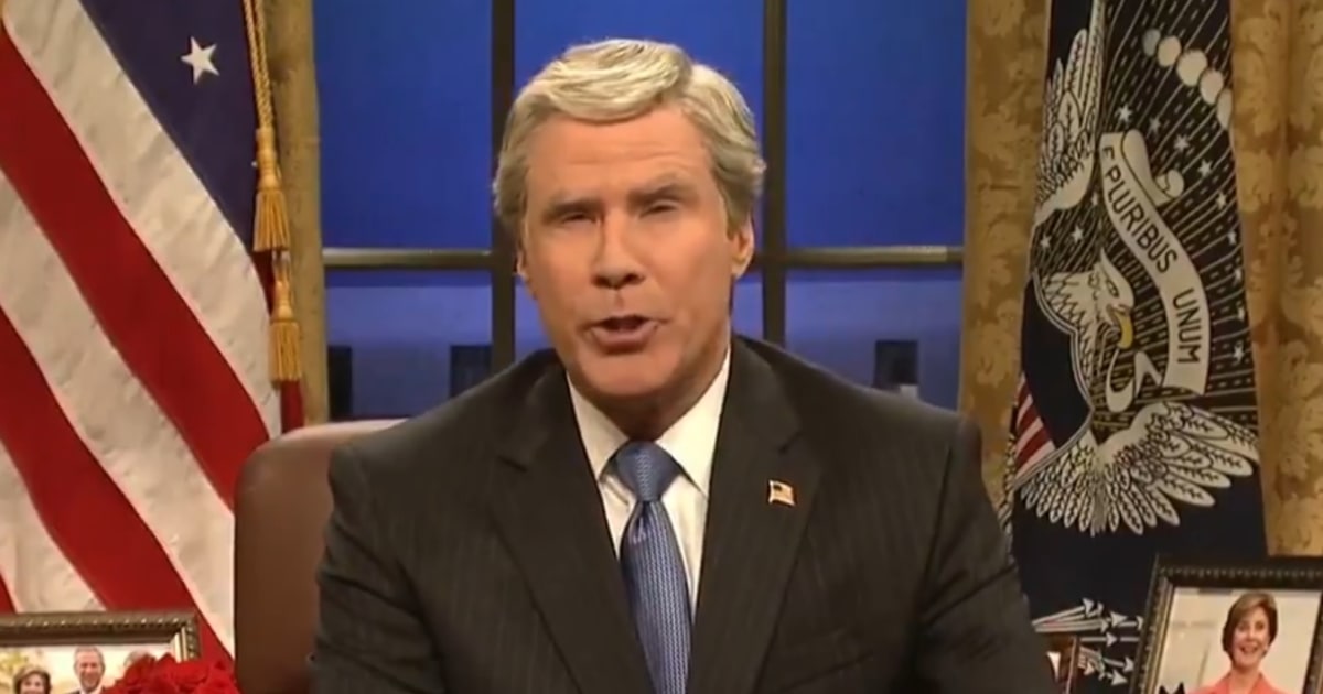 Will Ferrell resurrects George W. Bush impression on 'Saturday Night Live'
