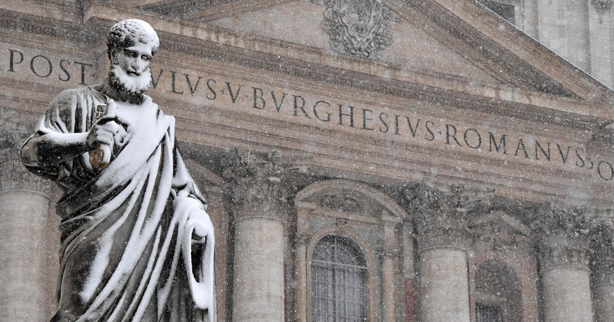 'The Beast from the East' surprises Rome with snowfall