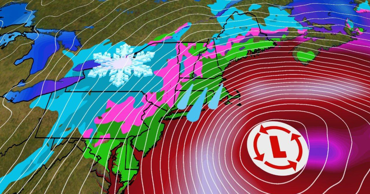 Nor'easter set to slam East Coast with severe winds, rain and flooding