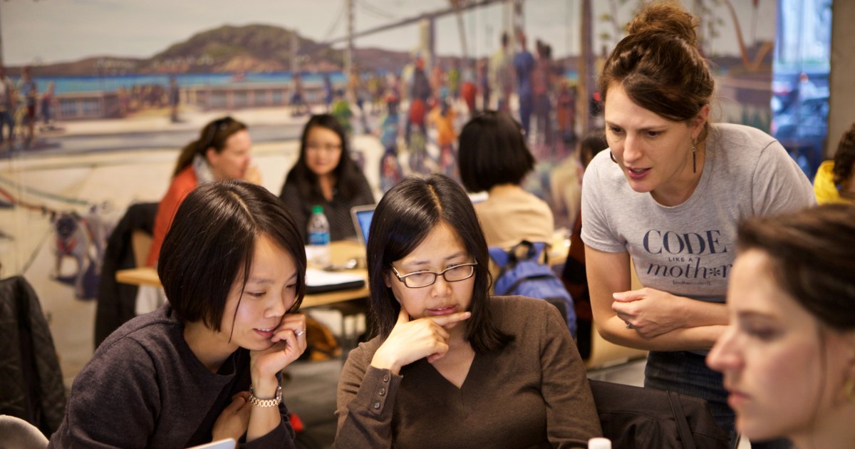 Nonprofit aims to diversify tech by helping mothers learn to code