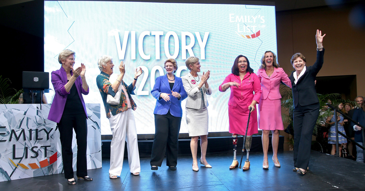 Female, Democratic and younger. EMILY's List charts path to long-term power