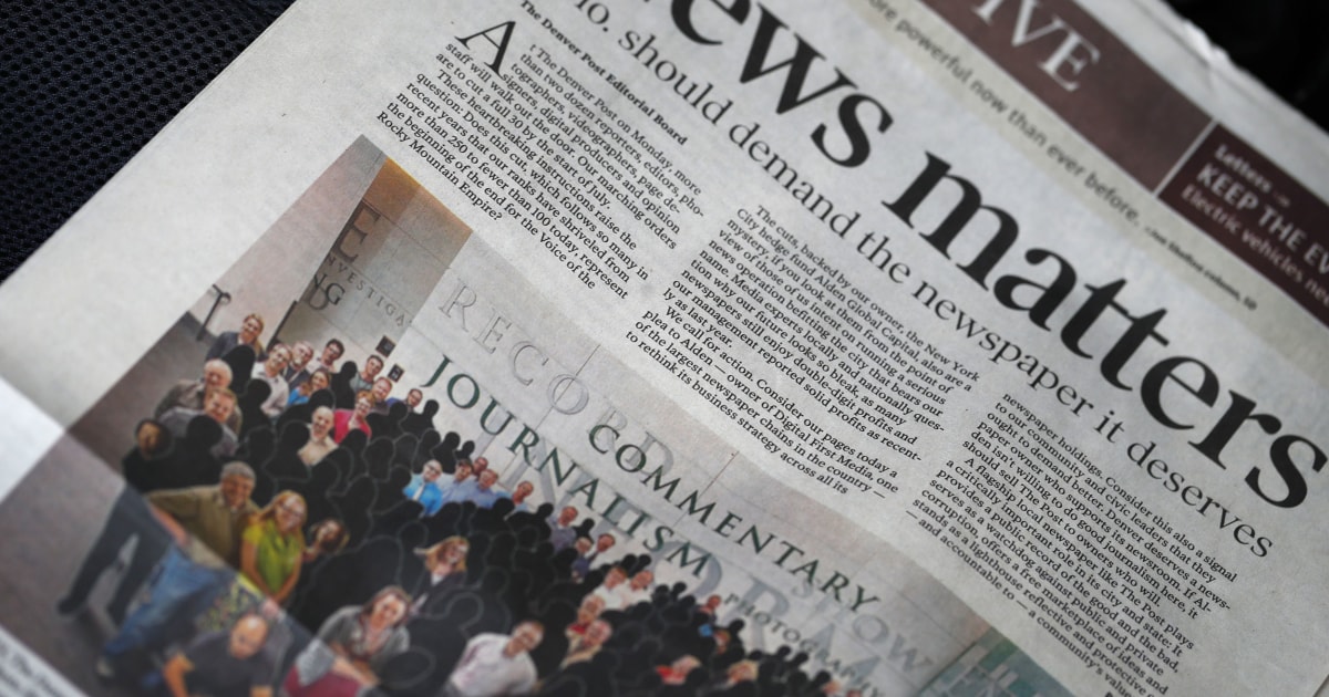 Denver Post editorial page editor resigns amid staff cuts