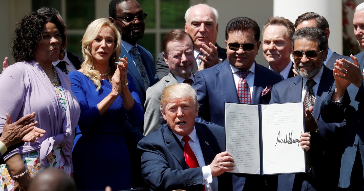 Civil rights groups wary of Trump's latest faith-based initiative