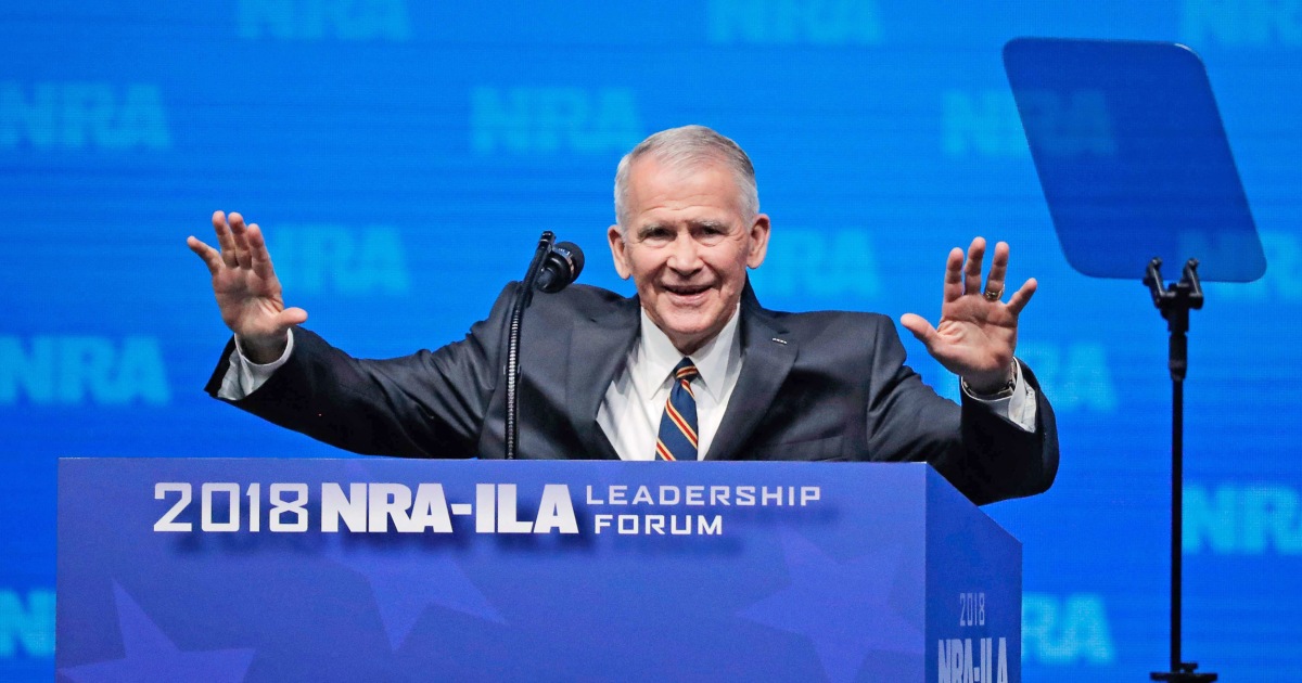 Oliver North, key figure in Iran-Contra scandal, to become NRA president