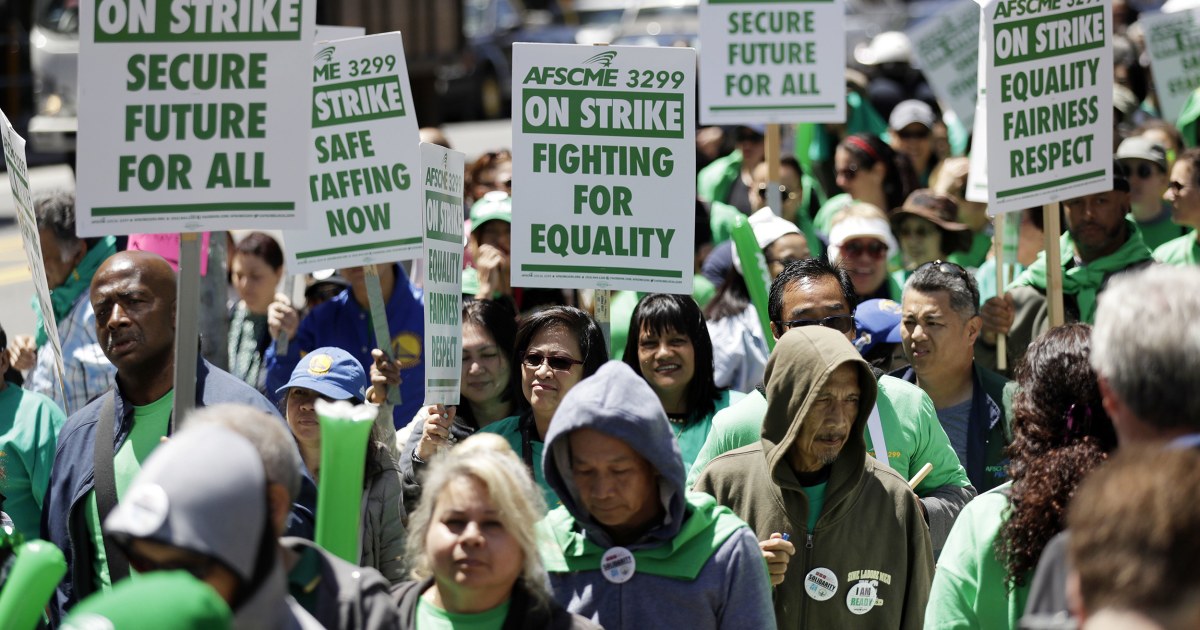 Thousands of University of California workers start 3-day strike over pay