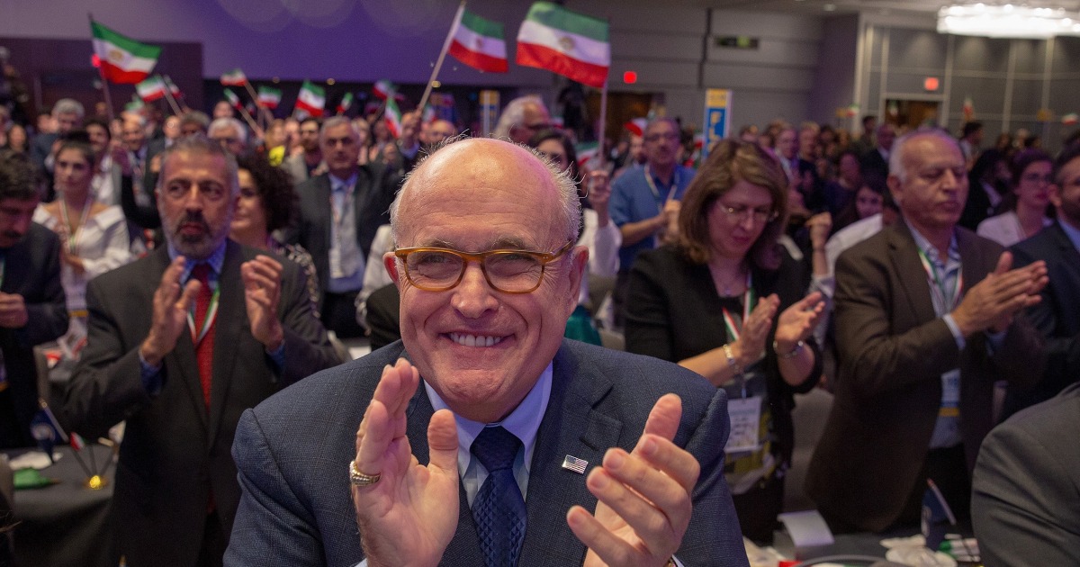 Rudy Giuliani's transformation from 'America's Mayor' to America's punchline is complete