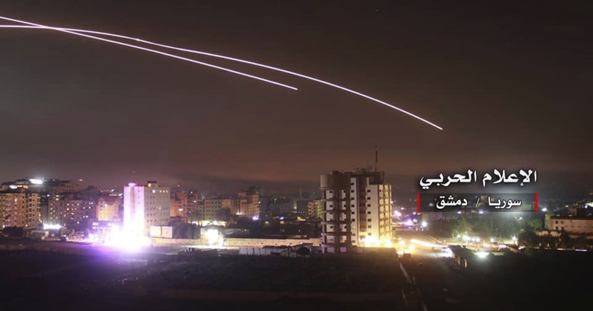 Israel says it strikes dozens of Iranian targets in Syria