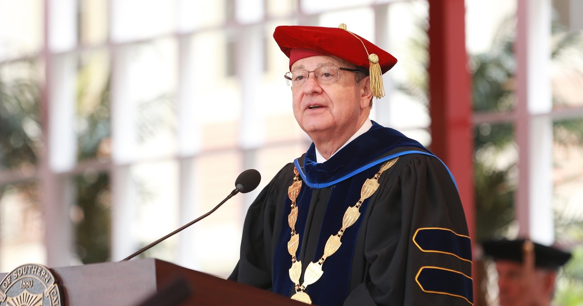 USC President Max Nikias steps down amid fallout from sex abuse scandal
