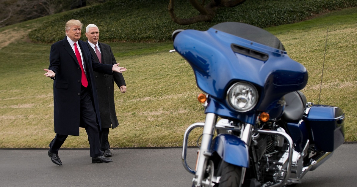 Harley-Davidson workers stunned by plant closure after tax cut