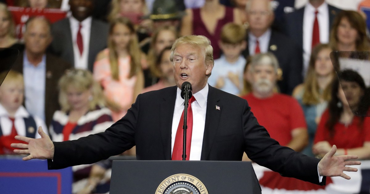 Trump rips McCain at political rally