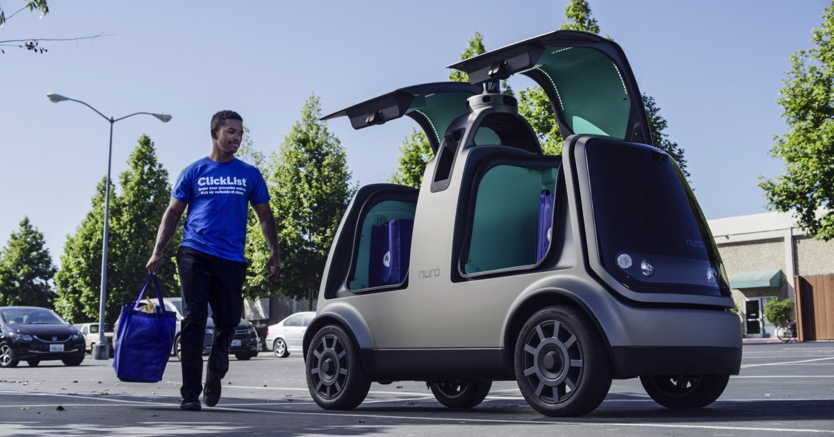 This self-driving car could deliver groceries to your doorstep