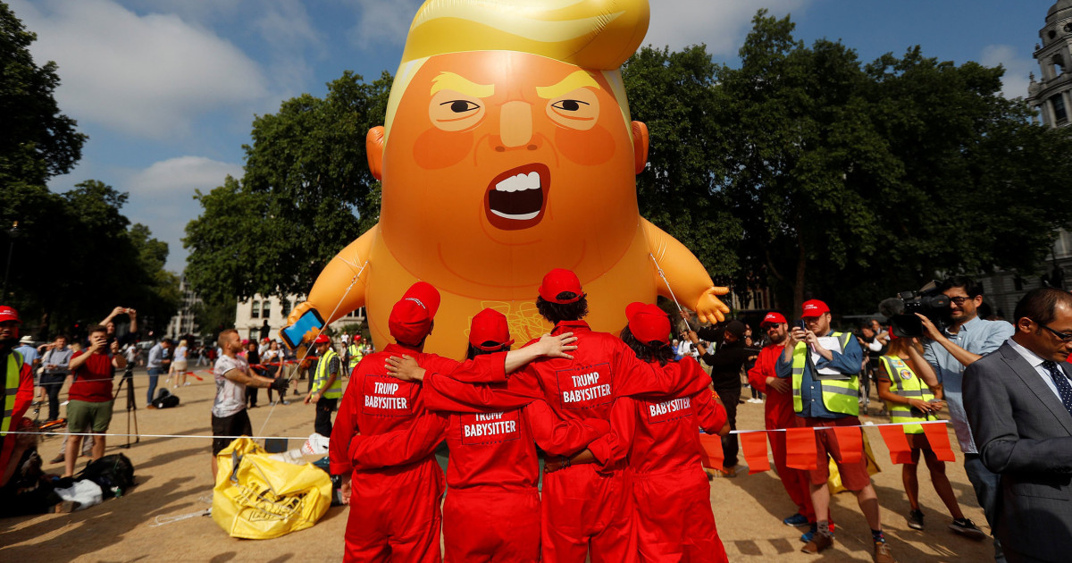 'Trump Baby' protest blimp is coming to America