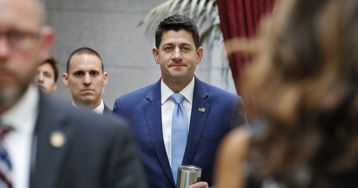 Paul Ryan: Trump is just 'trolling people' with his security clearances ...