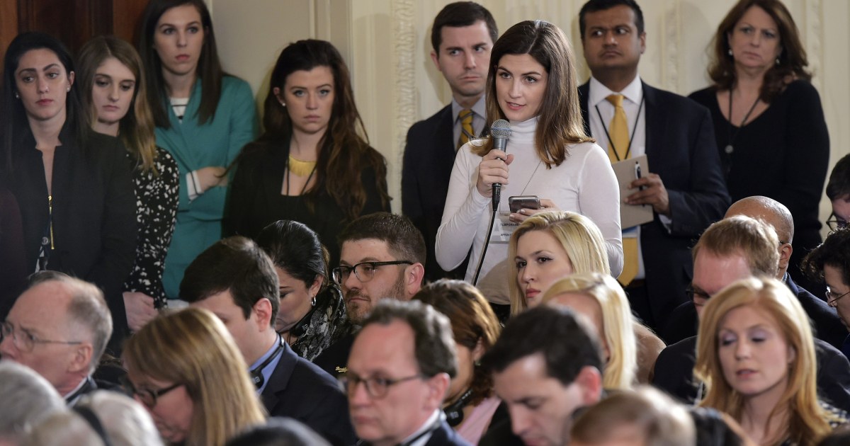 White House bans CNN reporter from Rose Garden event after she peppers ...
