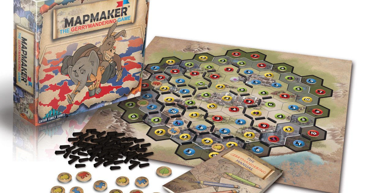H.S. student invents game on evils of gerrymandering. Arnold ...