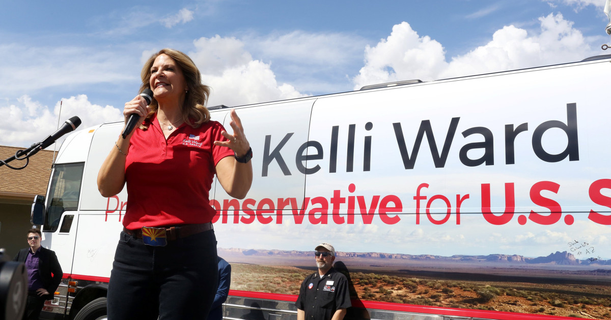 Kelli Ward blames the media for 'narrative' comments about McCain