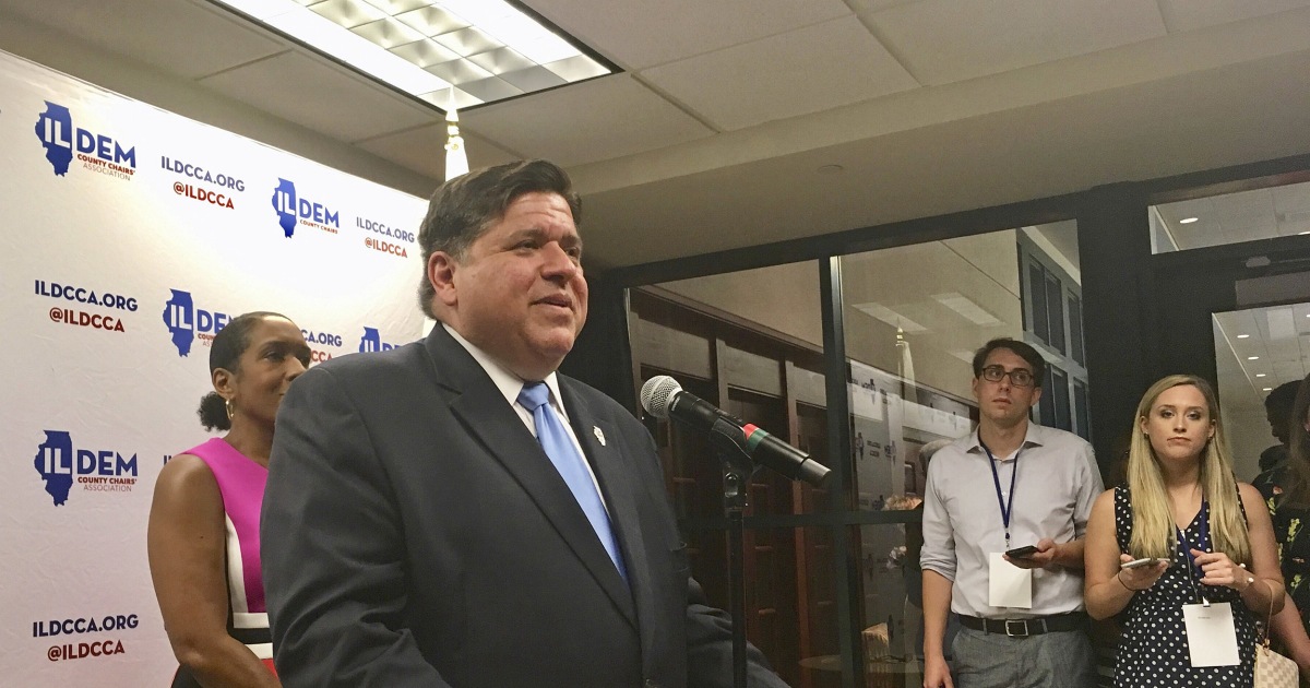 Poll: Democrat leads expensive race for Illinois governor