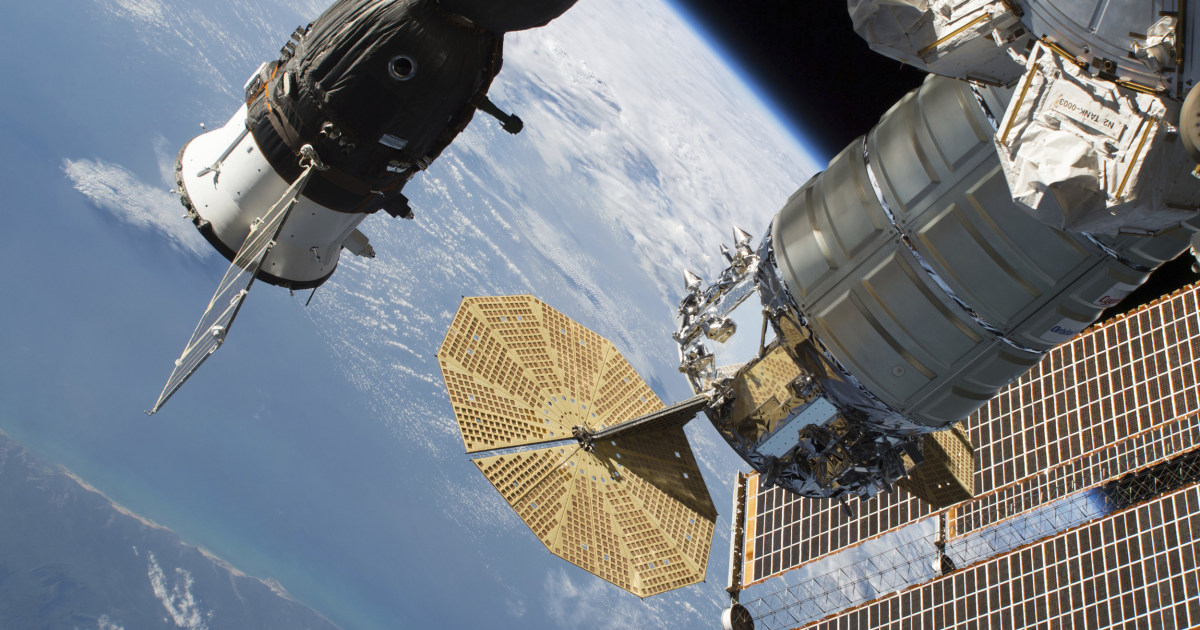 Kapton tape used to seal leak on International Space Station