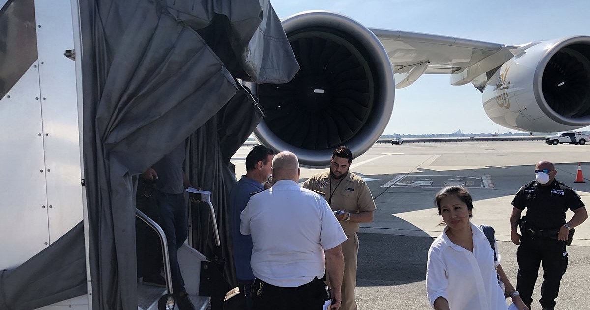 Emirates flight with nearly two dozen sick passengers lands at JFK