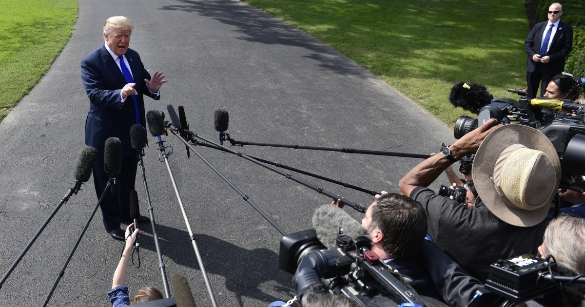 Trump: 'It's a very scary time for young men in America'
