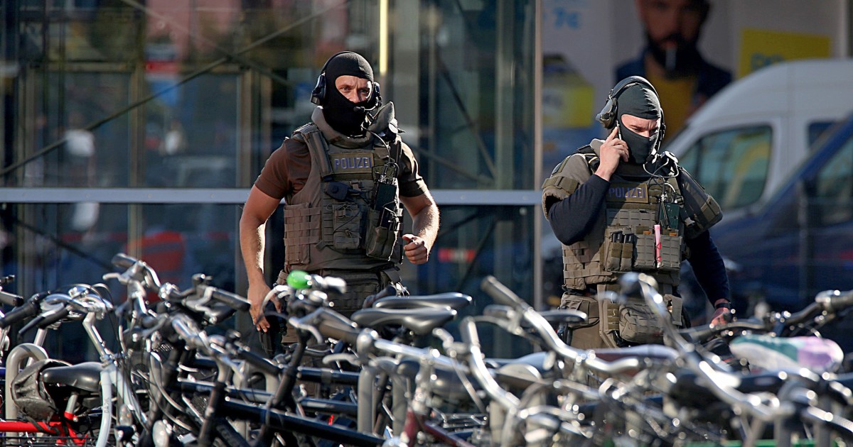 German police investigating hostage situation at a train station as ...
