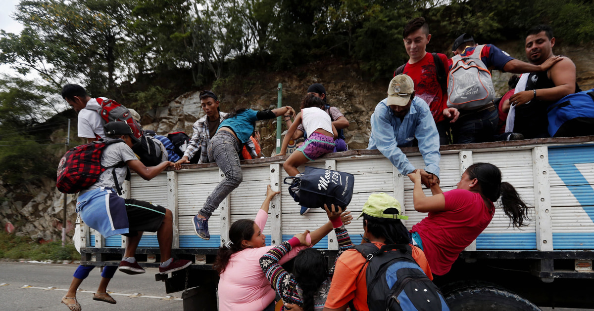 Migrant caravan's long journey to U.S. border