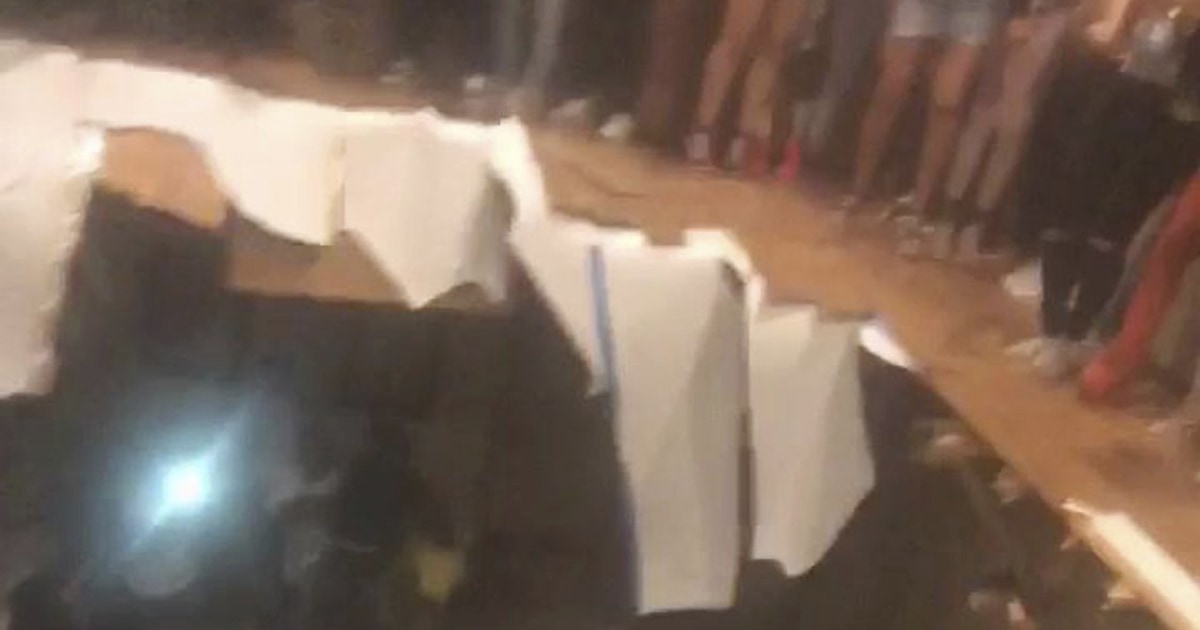 Floor collapses at party in South Carolina, injuring dozens