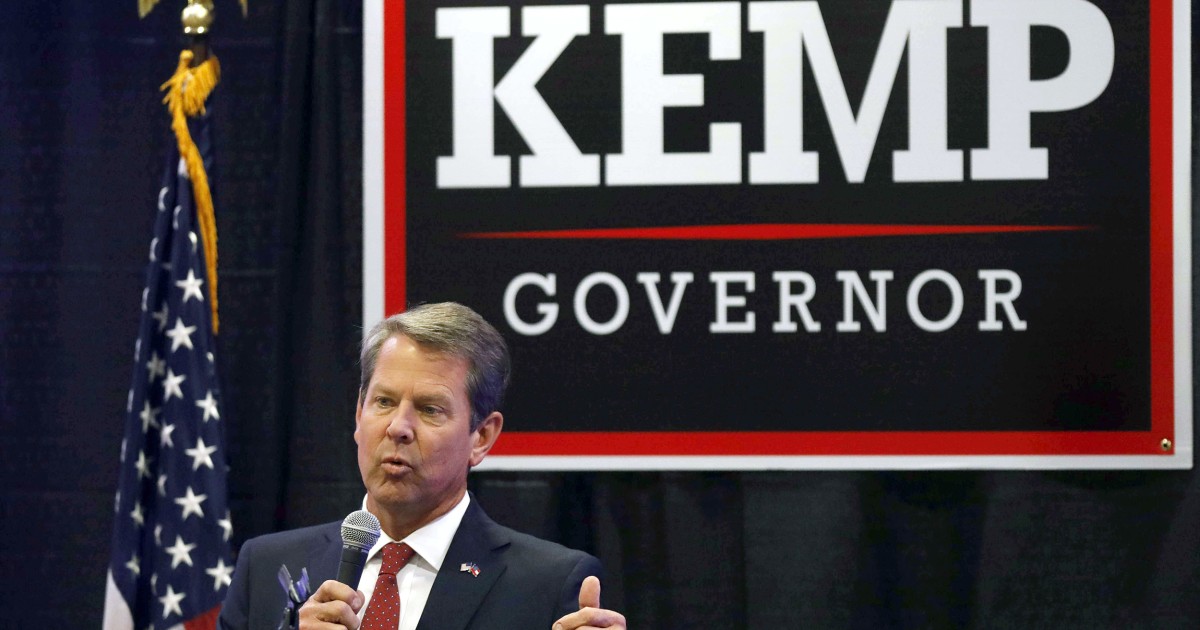 Kemp charges Georgia Democrats with attempted voter hack. Abrams fires ...
