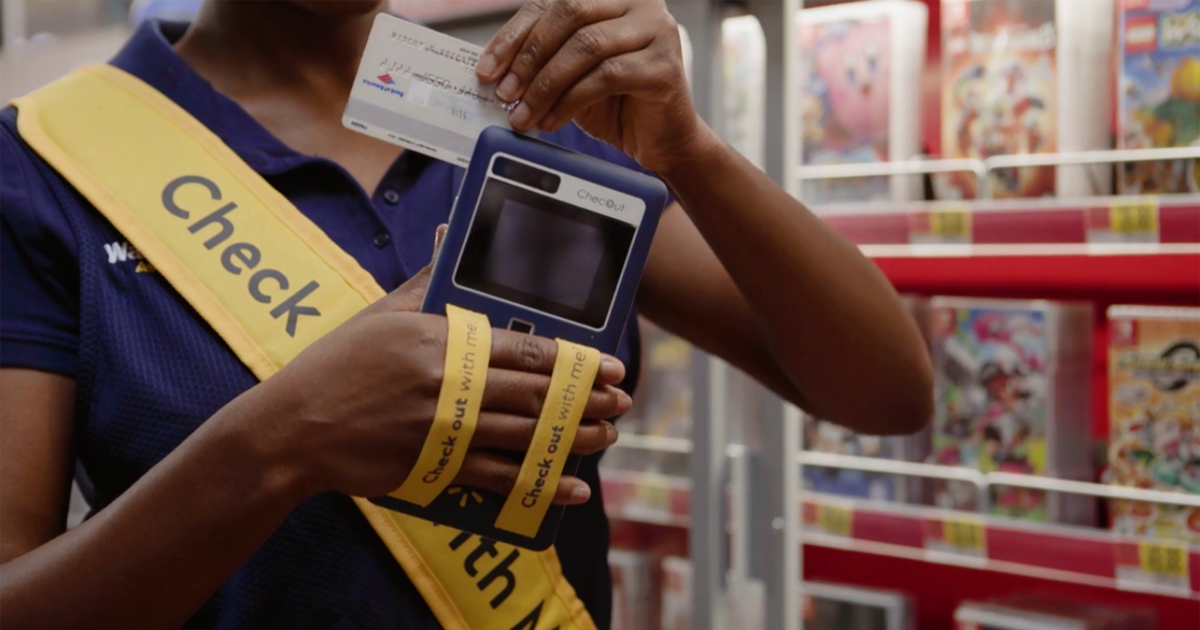 Soon you'll be able to check out at Walmart without going to the register