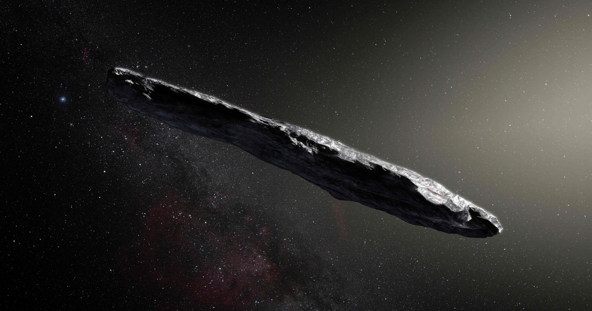 Scientists say mysterious 'Oumuamua object could be an alien spacecraft Scientists say mysterious 'Oumuamua object could be an alien spacecraft