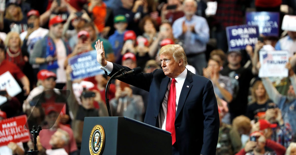 Trump's midterm campaigning was just his warm-up act for 2020