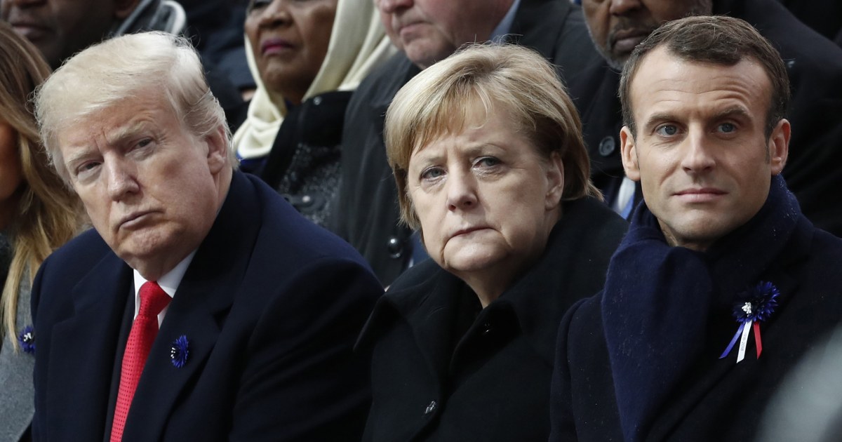Trump's disastrous French trip started with a tweet and ended with more ...