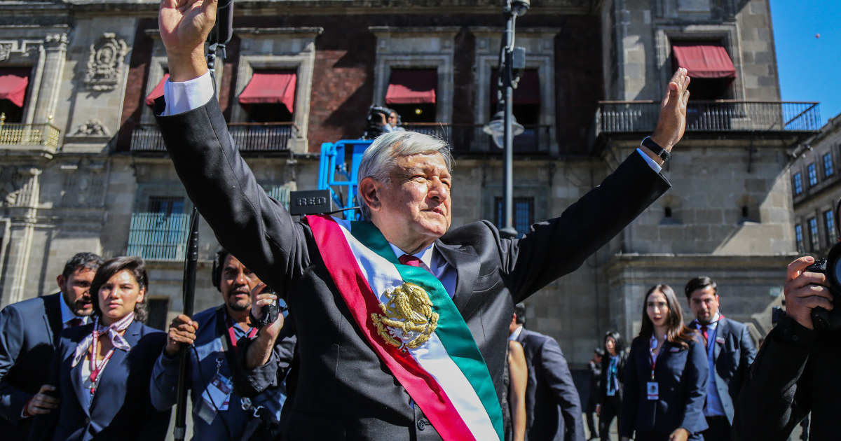 In Mexico, López Obrador takes office, vows to "end corruption and ...