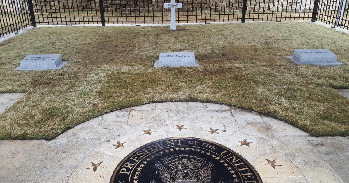 George H.W. Bush Secret Service detail bids farewell to 'Timberwolf'