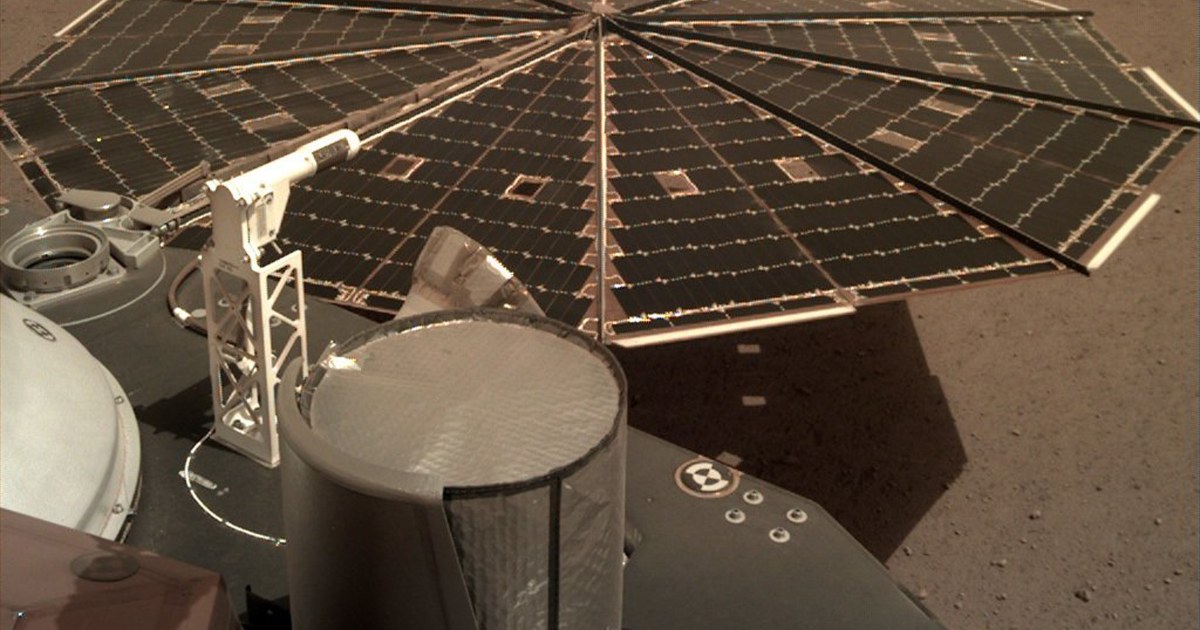 NASA's InSight lander captures first 'sounds' of wind on Mars